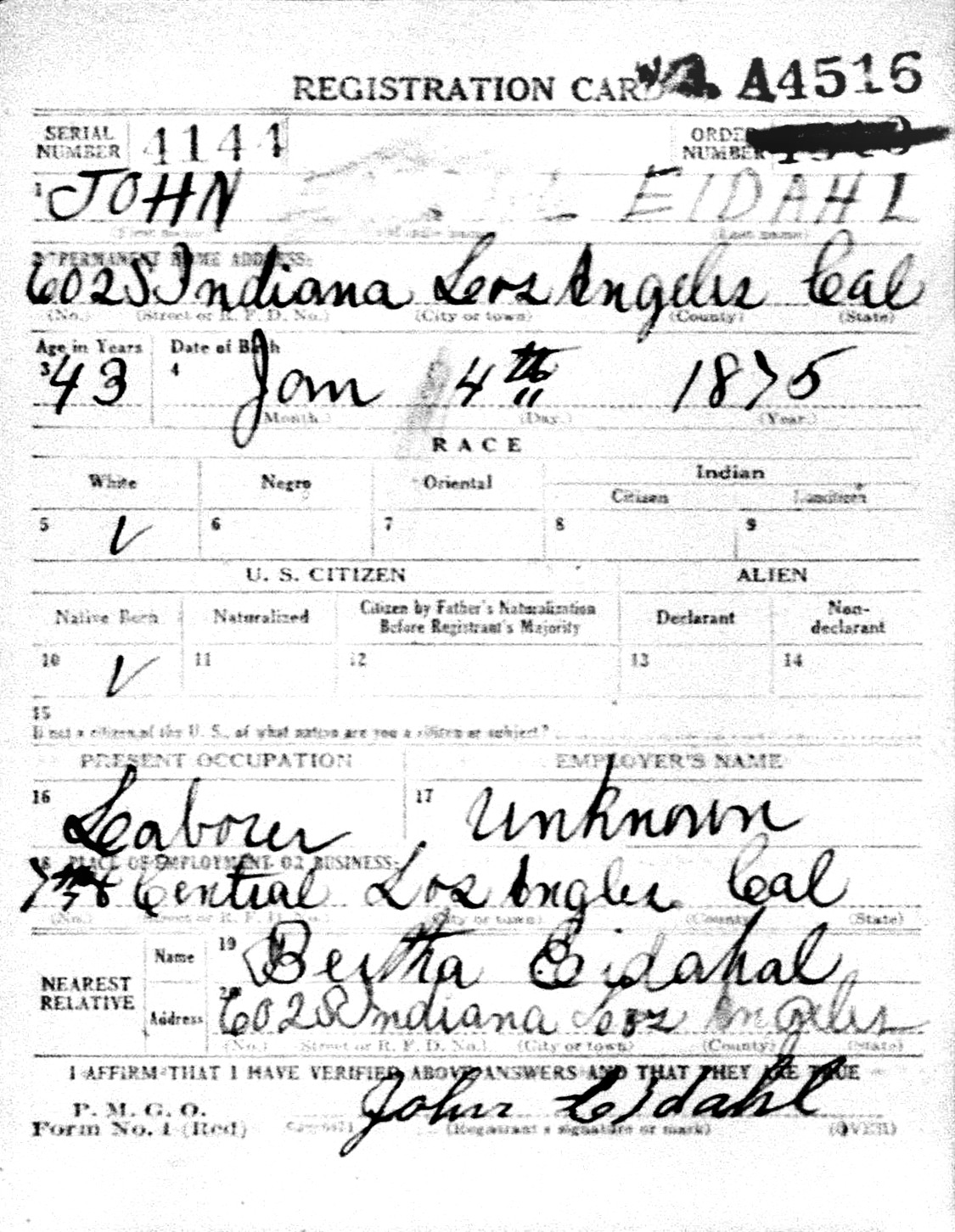 Emilia Sophia Larson